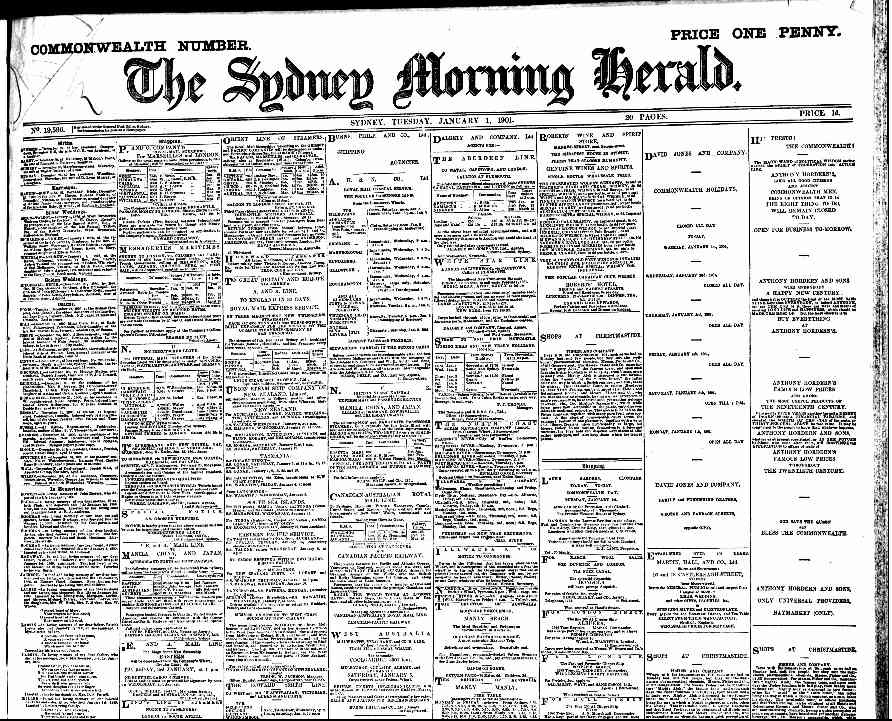 Newspapers - Australian Genealogy for Beginners